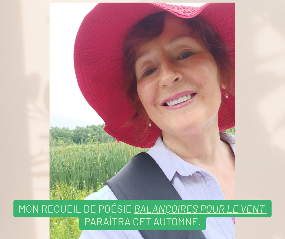 Mon recueil de poésie « Balançoires pour le vent » – Line Legault auteure